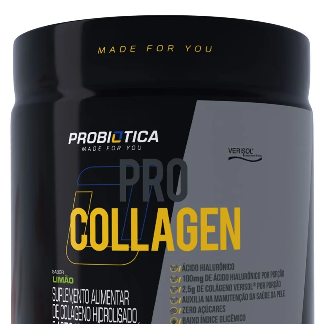 PRO COLLAGEN 330G - PROBIOTICA - CWBNUTRISHOP | SUPLEMENTOS ALIMENTARES
