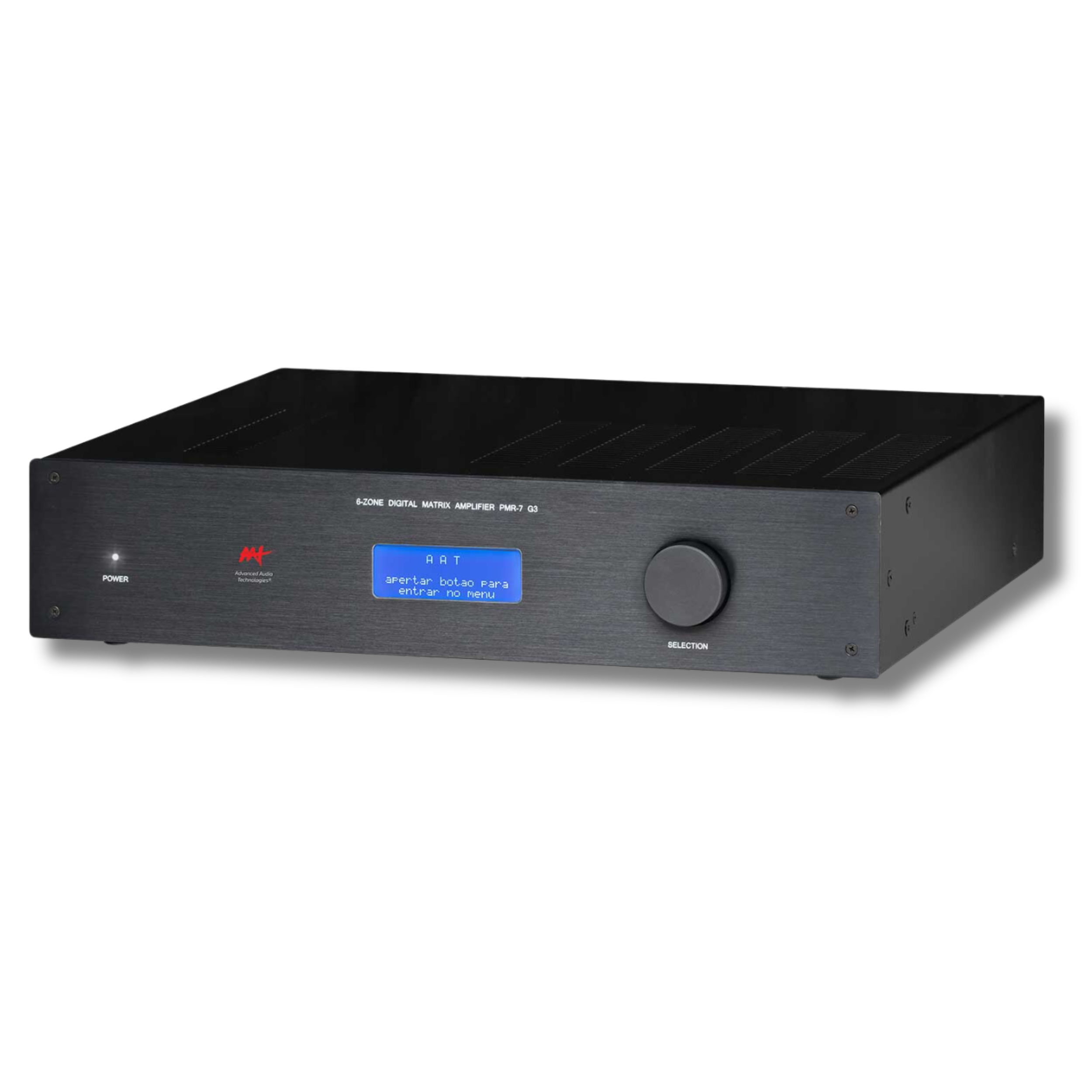 Amplificador Digital AAT PMR-7 G3 Multiroom 6 Zonas c/ 2 Entradas ...