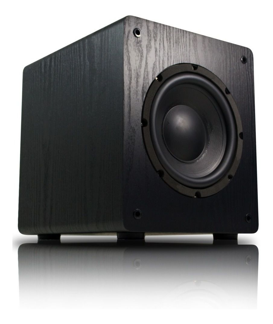 Subwoofer Ativo 8 Polegadas Wave 8 WSW8 175 Watts Preto - ELETROHALEN ...