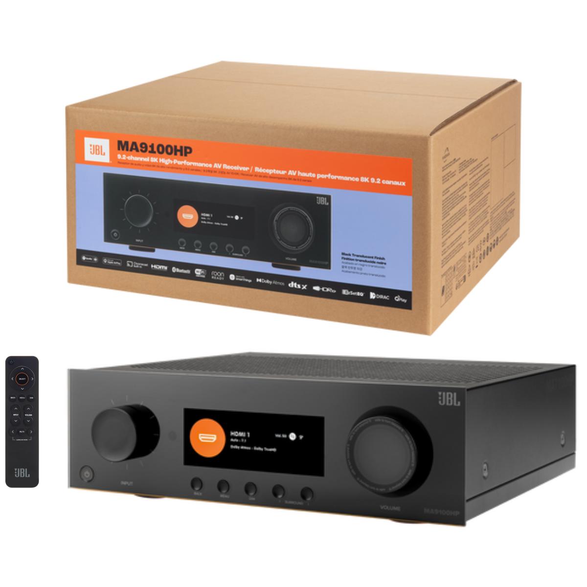 Receiver 9.2 Canais JBL MA9100HP Dolby Atmos 8K eARC Zona 2 ...