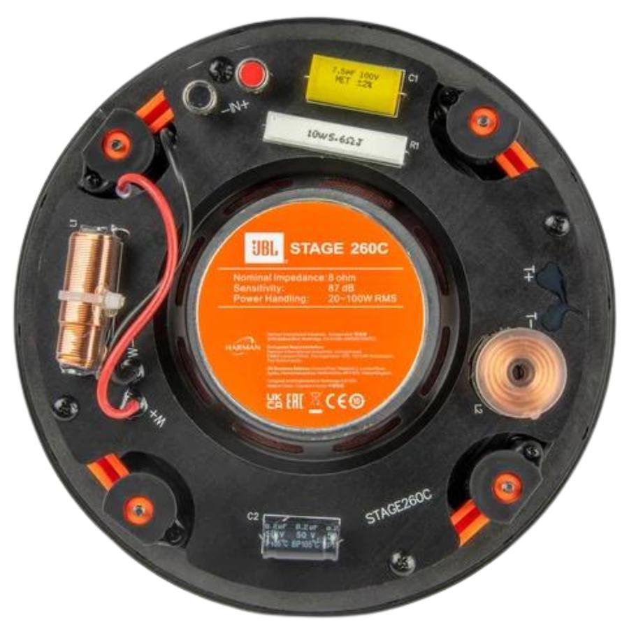 Caixa de Embutir JBL STAGE II 260C Redonda com Tela Quadrada ...