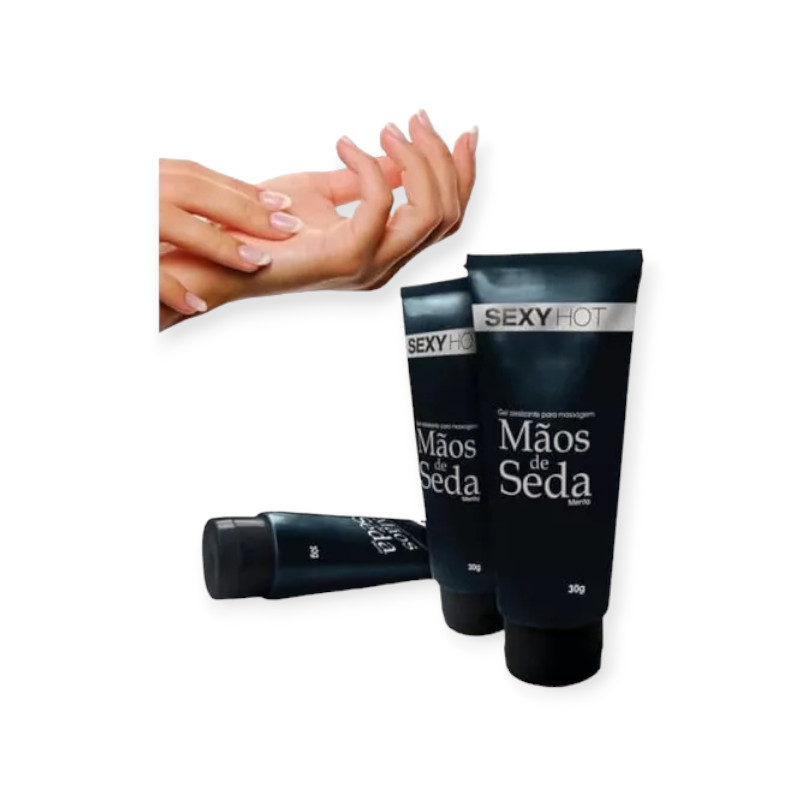 Gel Siliconado para Massagem - Mãos de Seda - Lovetoys