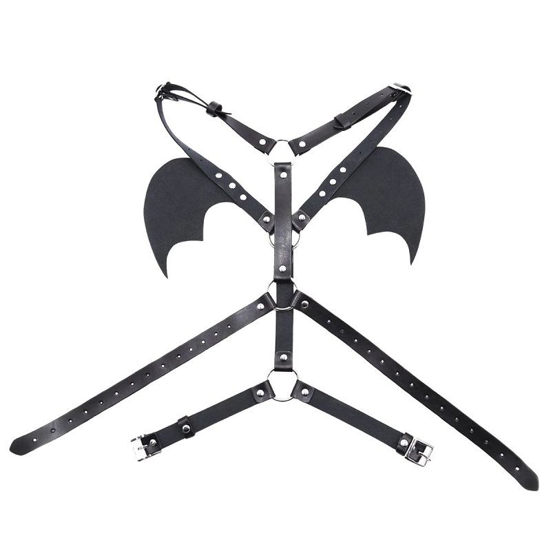 Harness Preta com Asas Devil - Coleção Lovetoys Fetiche - Lovetoys