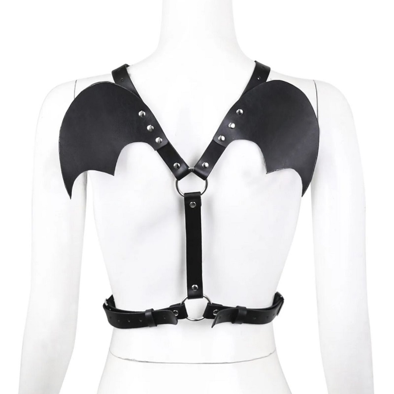 Harness Preta com Asas Devil - Coleção Lovetoys Fetiche - Lovetoys