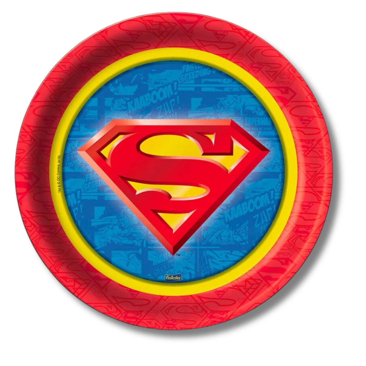 Kit Festa Pratos Copos Aniversário Comemoração Superman Geek Festcolor ...