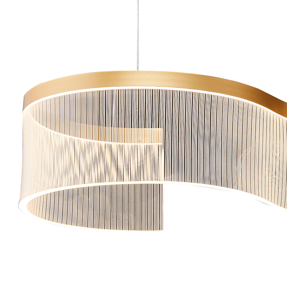 Pendente Atenas Led 3000K 37W 1762LM 150cm | Studioluce PD1765 - Ilumi ...