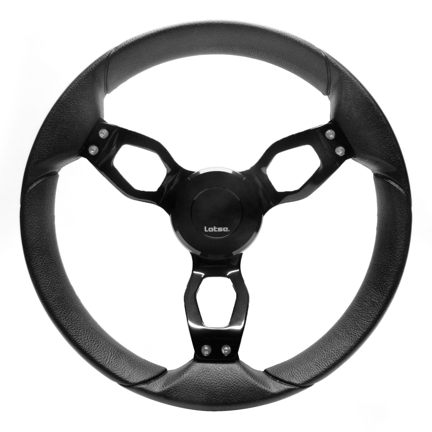 Volante Lotse Náutico Angra 360 mm Emborrachado Barco Lancha - Tiburon ...