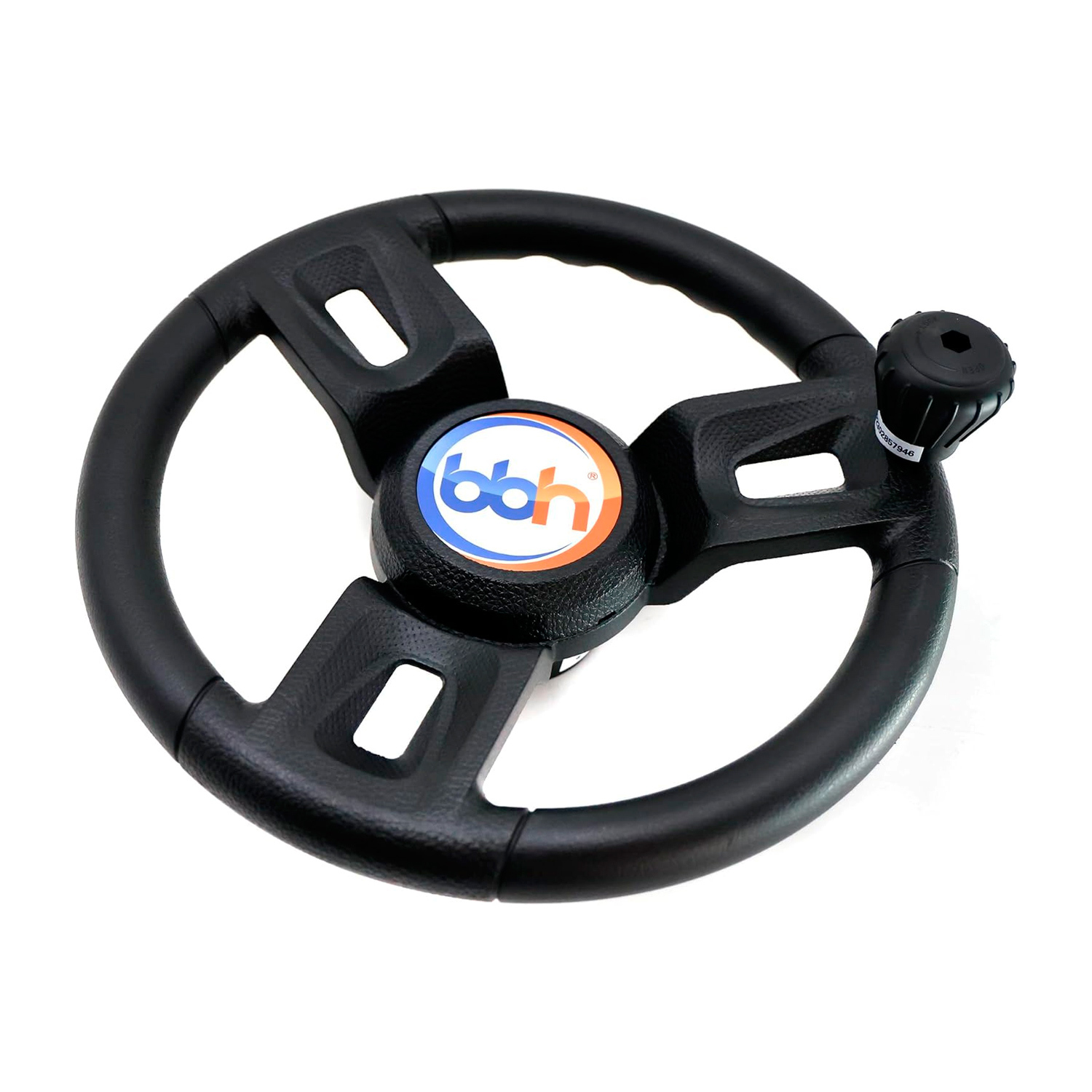 Volante Náutico Universal 33,5 cm P/ Barco Lancha Com Knob - Tiburon ...