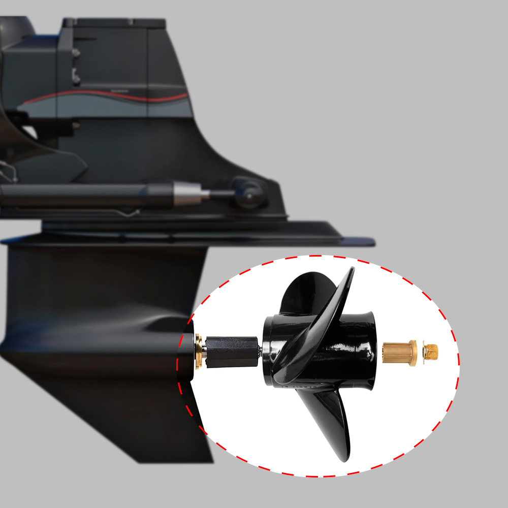 Kit Bucha Flo Torq P/ Hélice Popa Mercury 25-30-40-50-60 HP - Tiburon ...