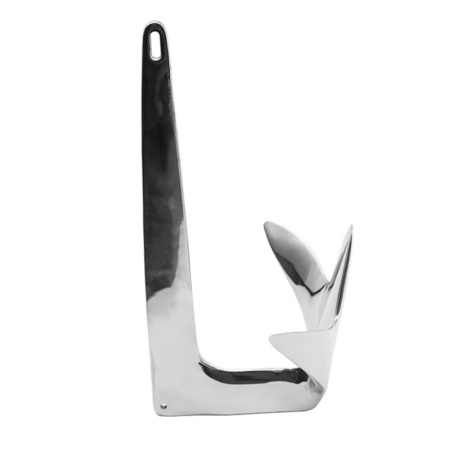 Âncora Poita Bruce Aço Inox Polido 7,5 Kg P/ Barco Lancha - Tiburon Náutica