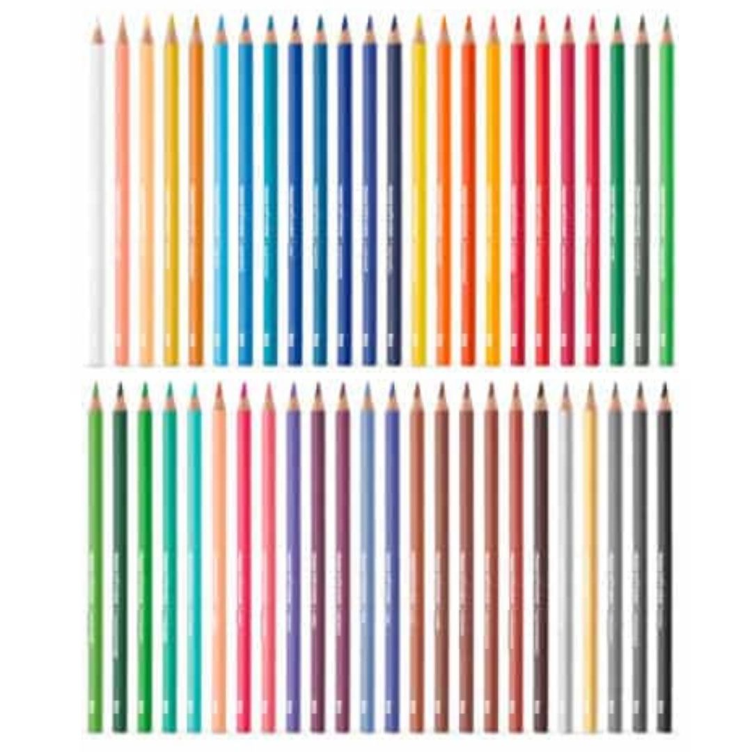 Lápis de Cor 48 Cores Tris Mega Soft Color - papmoderna