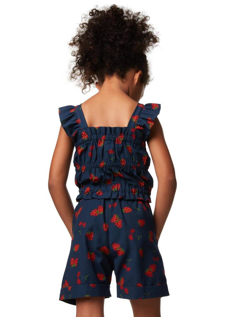 Conjunto Top E Shorts Morango Teen - CamuCamu - Moda Infantil