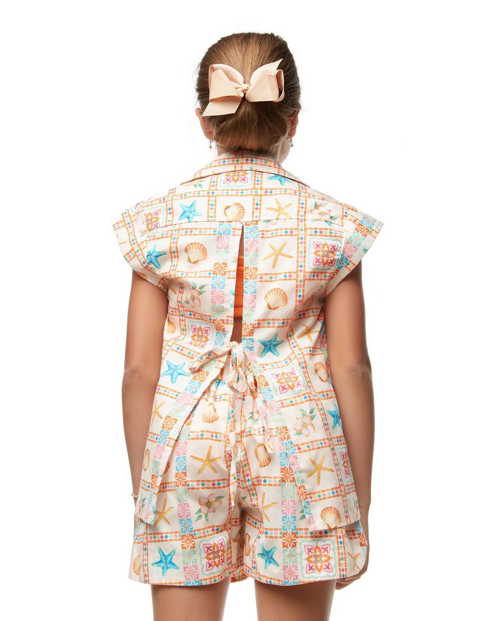 Kit 3 Peças Quadradinho Trancoso - CamuCamu - Moda Infantil