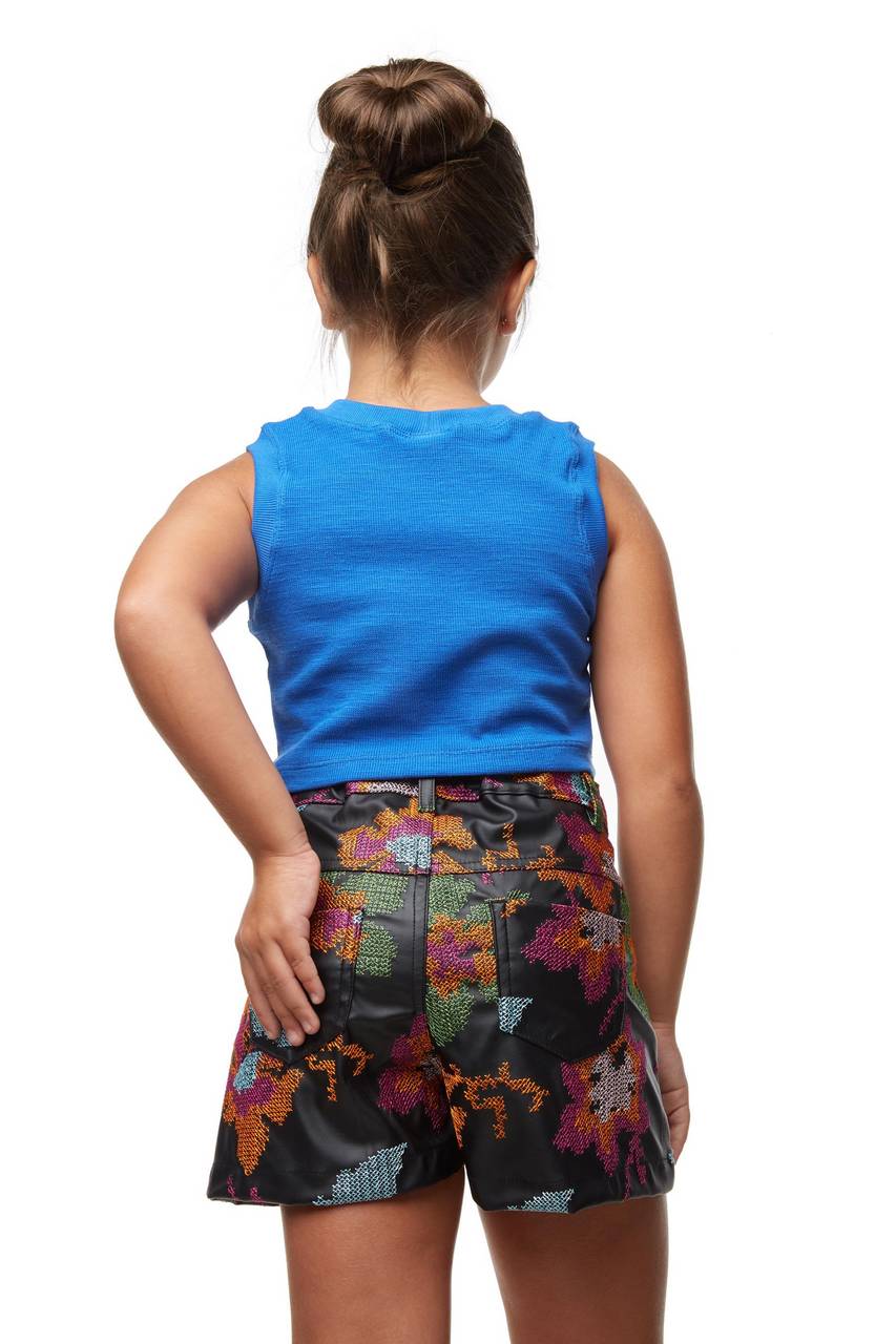 Shorts Boho Bordado Teen - CamuCamu - Moda Infantil