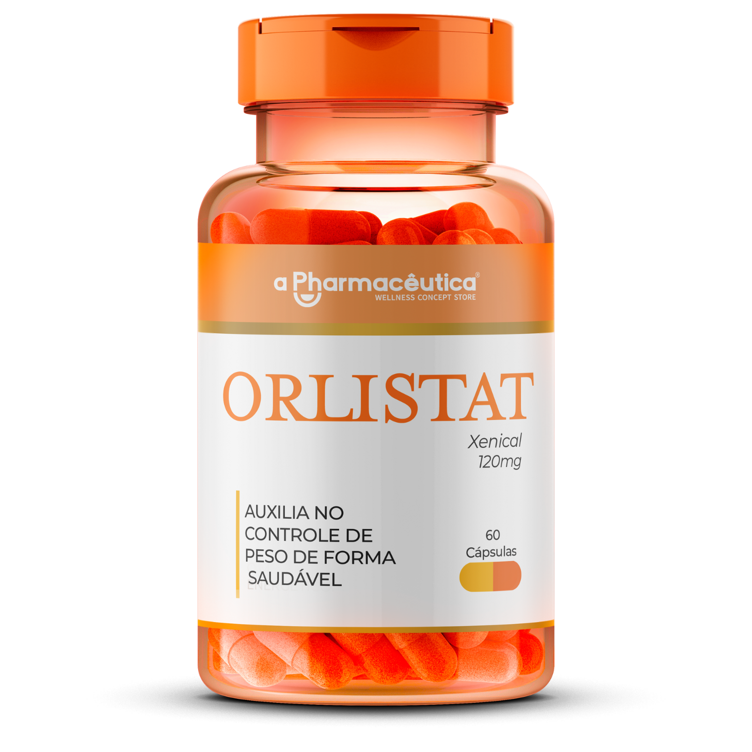 Orlistat 120 mg - 60 Cápsulas - A PharmacêuticaPh
