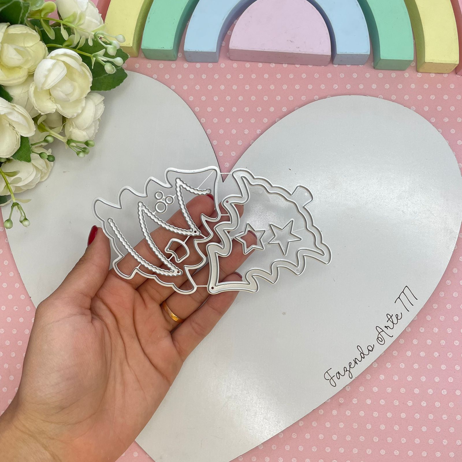 Arvore Natal Shaker - Ateliê