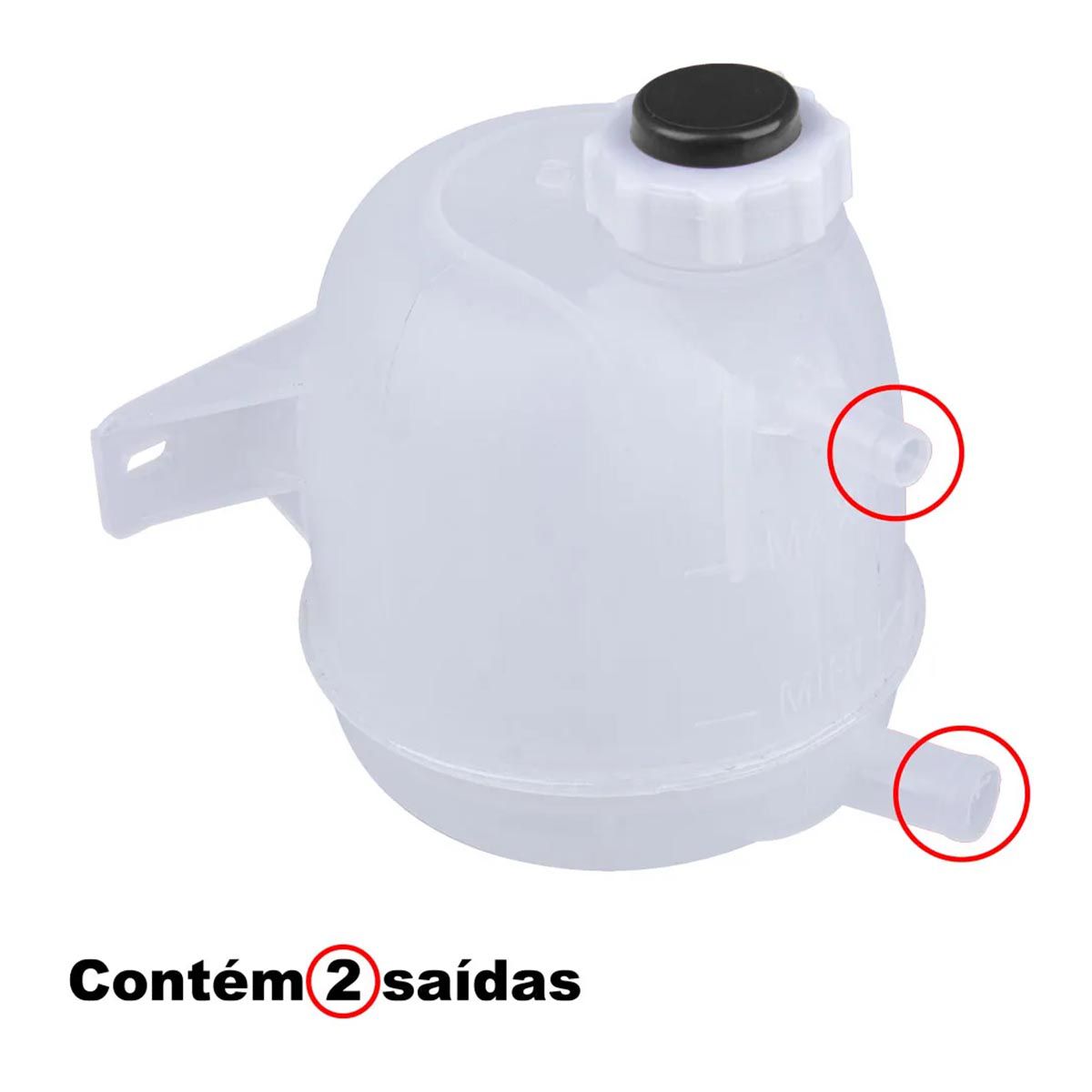 Reservatório Água Radiador Sandero Logan Clio - TNT AUTO PARTS