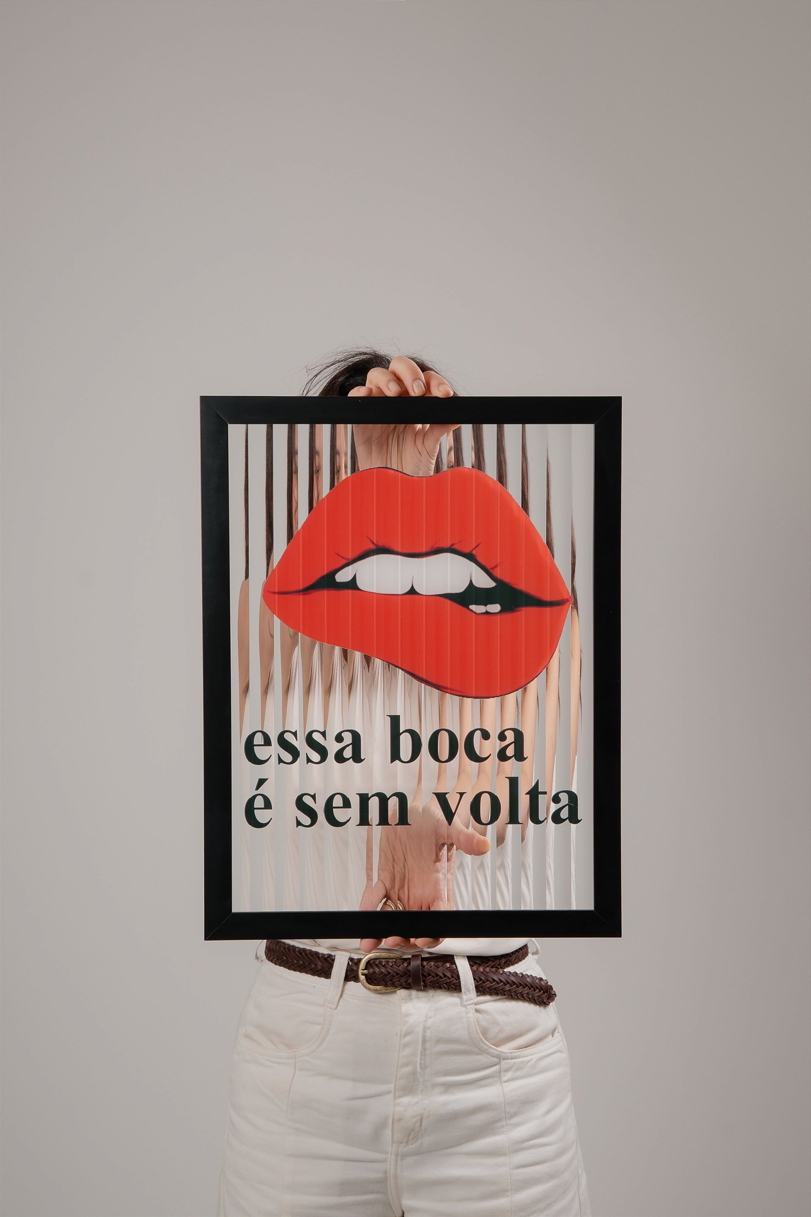Quadro - Essa Boca É Sem Volta - Soul Artsy