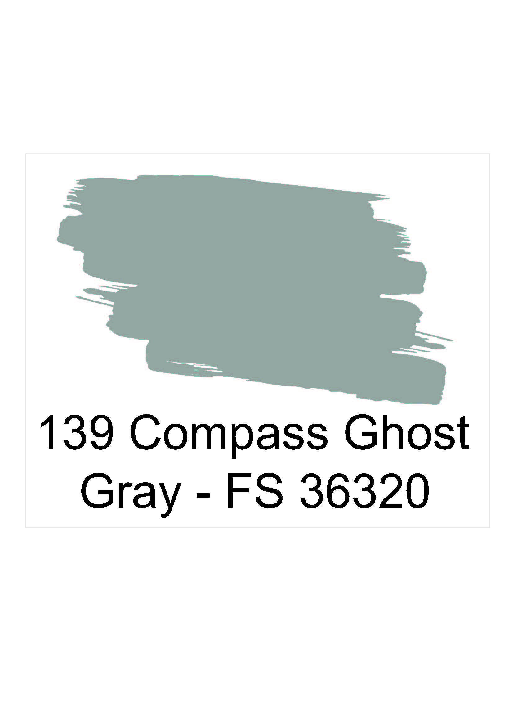 ACRYLIC COLOR 139 FS36320 - COMPASS GHOST GRAY 30ML UND - TalentoArtes