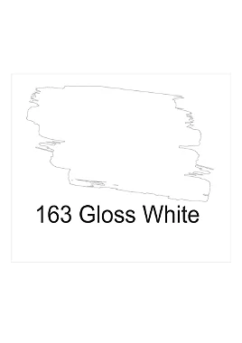 ACRYLIC COLOR 163 GLOSS WHITE 20ML UND - TalentoArtes
