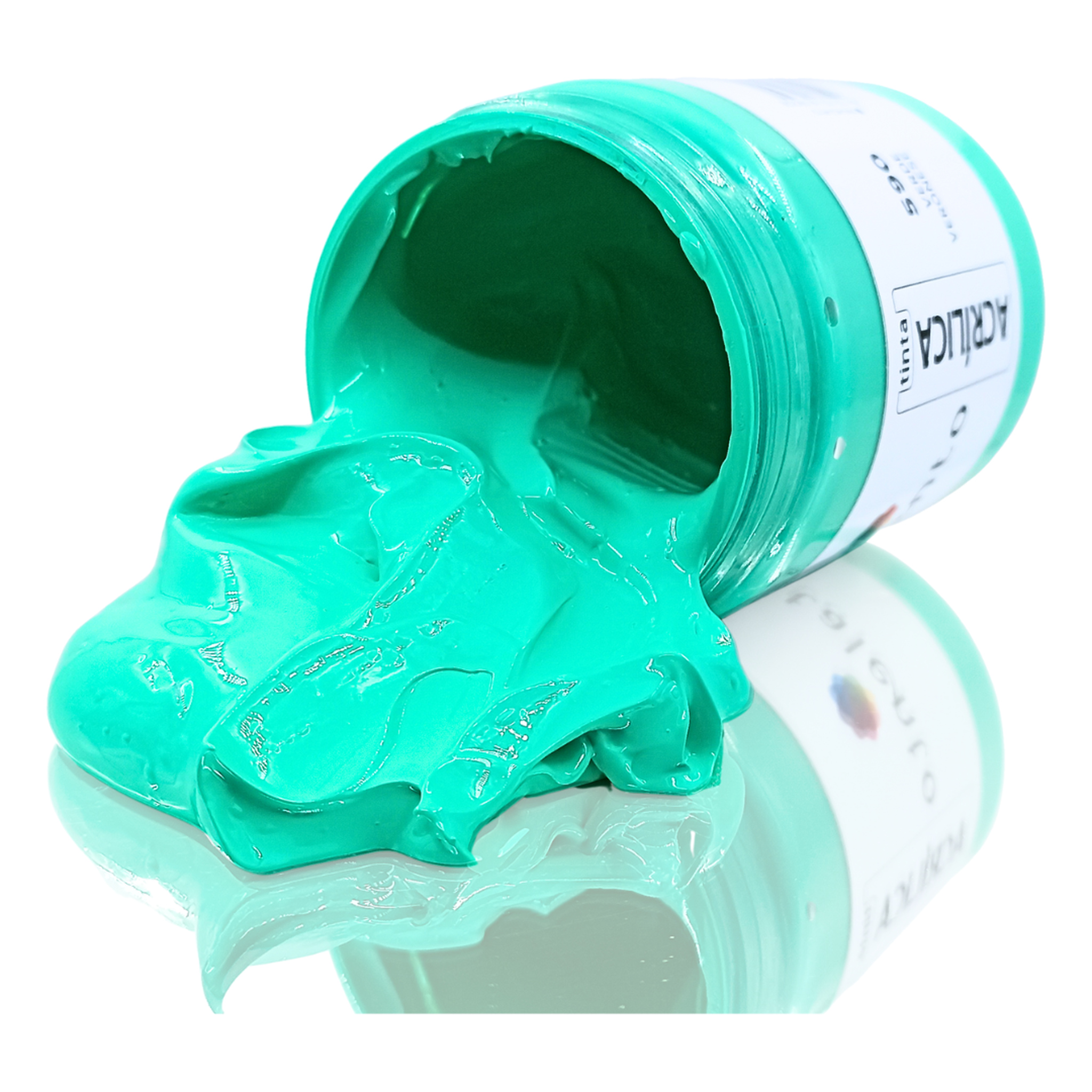 TINTA P/TELA 590-VERDE VERONESE-250ML UND - TalentoArtes
