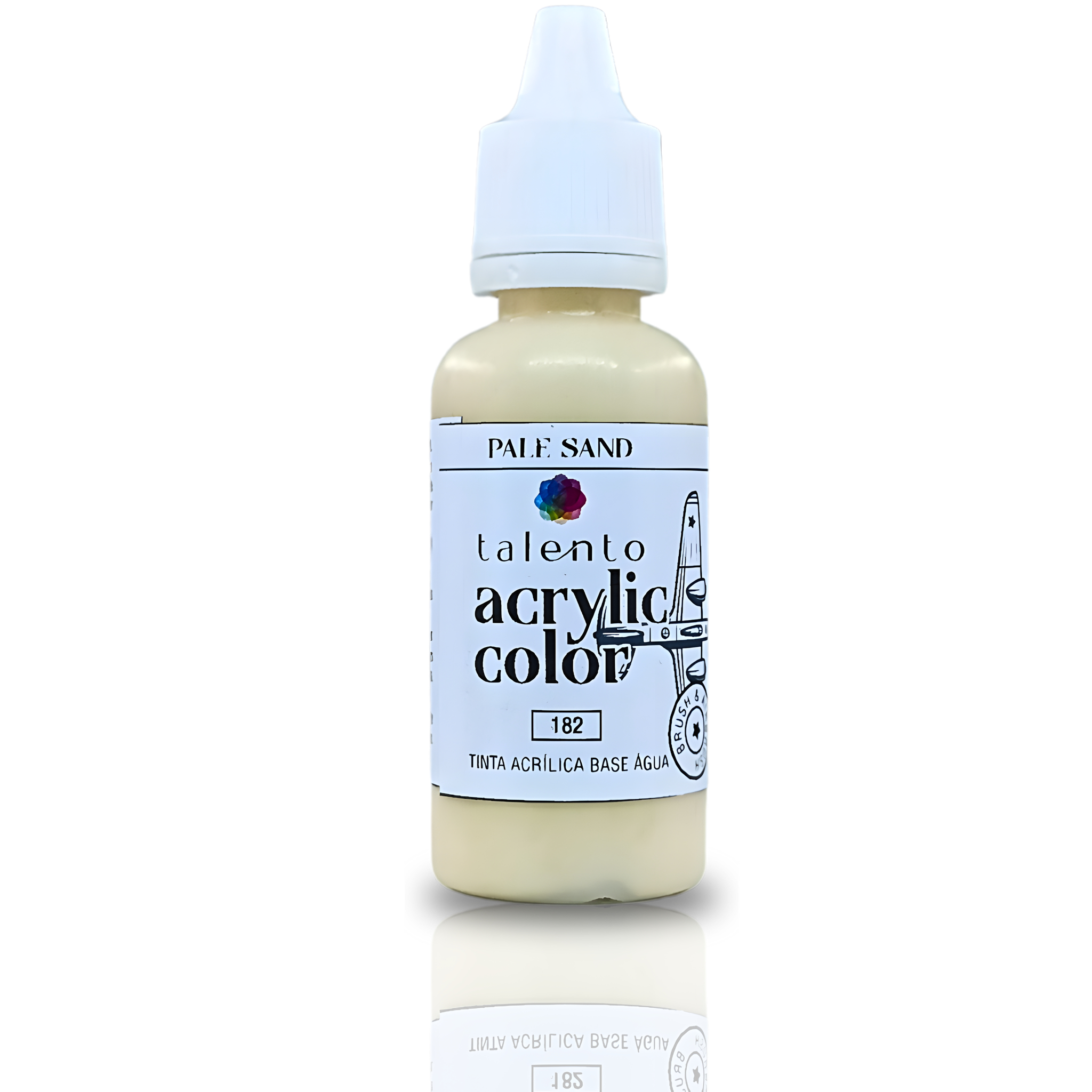 ACRYLIC COLOR 182 PALE SAND 20ML UND - TalentoArtes