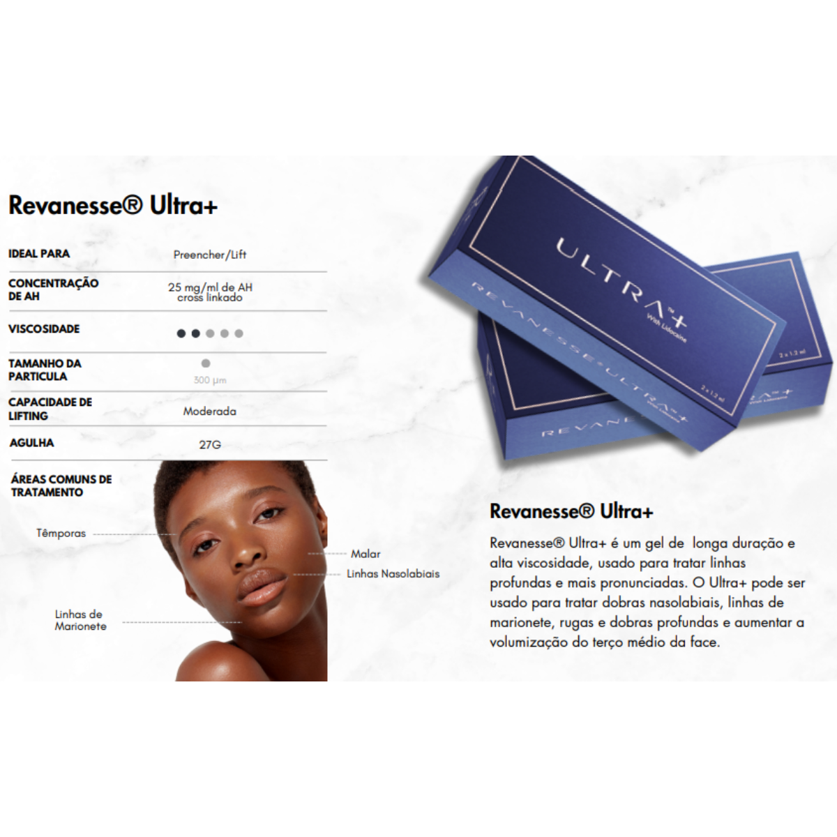 Revanesse Ultra Com Lidocaína Caixa Com 2 Seringas De 1mL - Revanesse ...