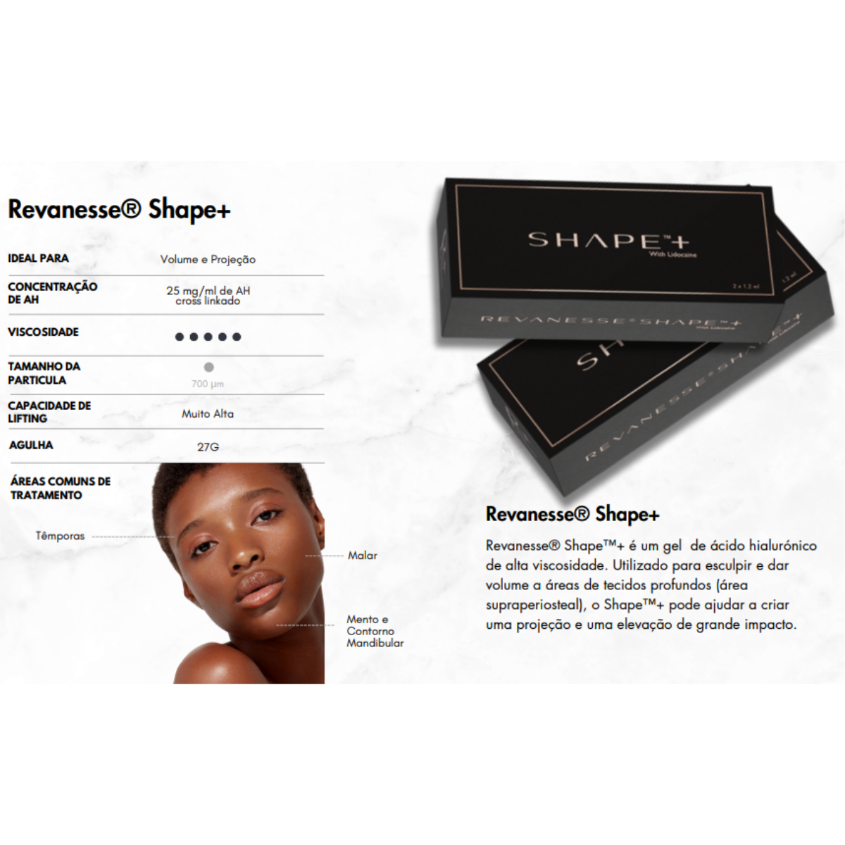 Revanesse Shape Com Lidocaína 2 Seringas De 1,2mL - Revanesse - Farmahof