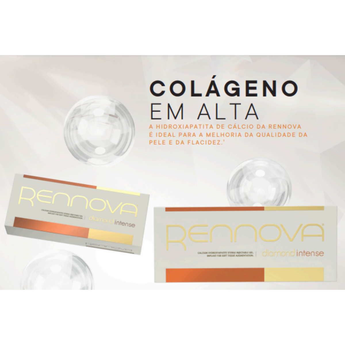 Rennova Diamond Intense Com 1 Seringa de 1,25ml - INNOVAPHARMA - Farmahof