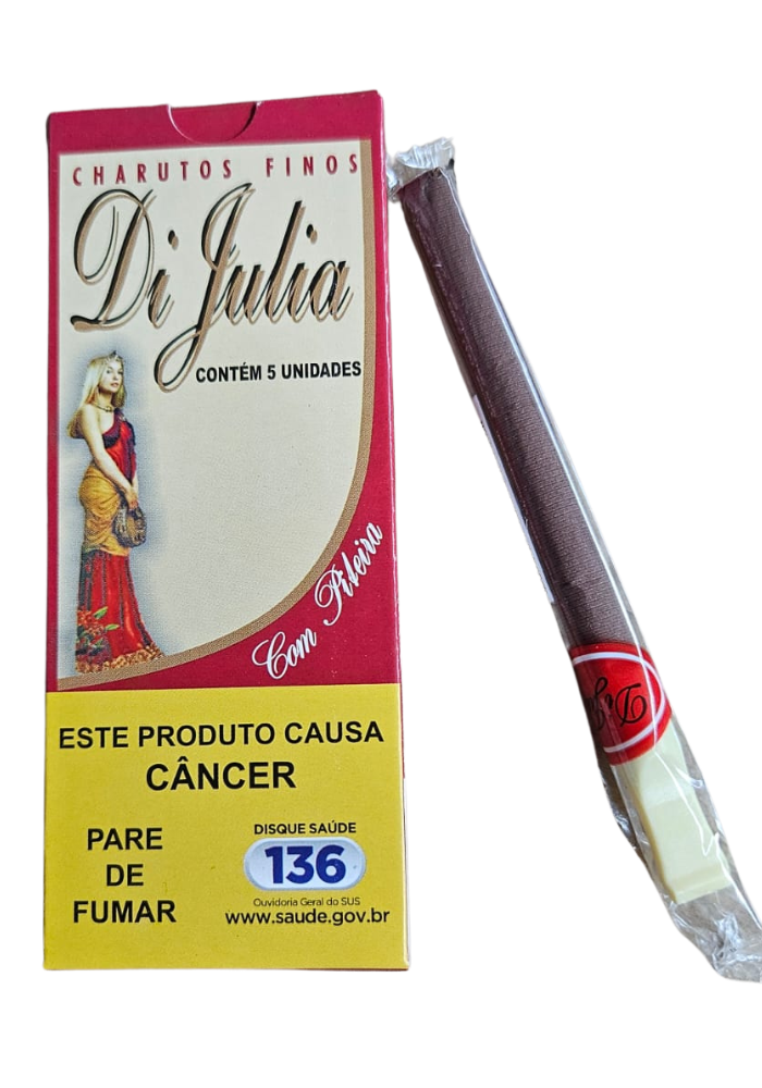 Cigarrilha Di Julia - Caixa com 5 Cigarrilhas - Sarava Shop