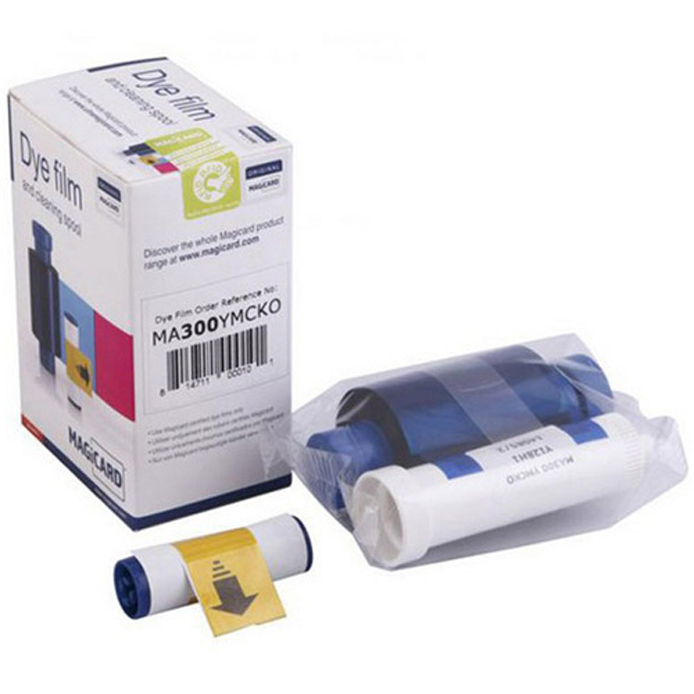 Ribbon Magicard Color MA300YMCKO C/ 300 Impressões - Loja de Impressora ...