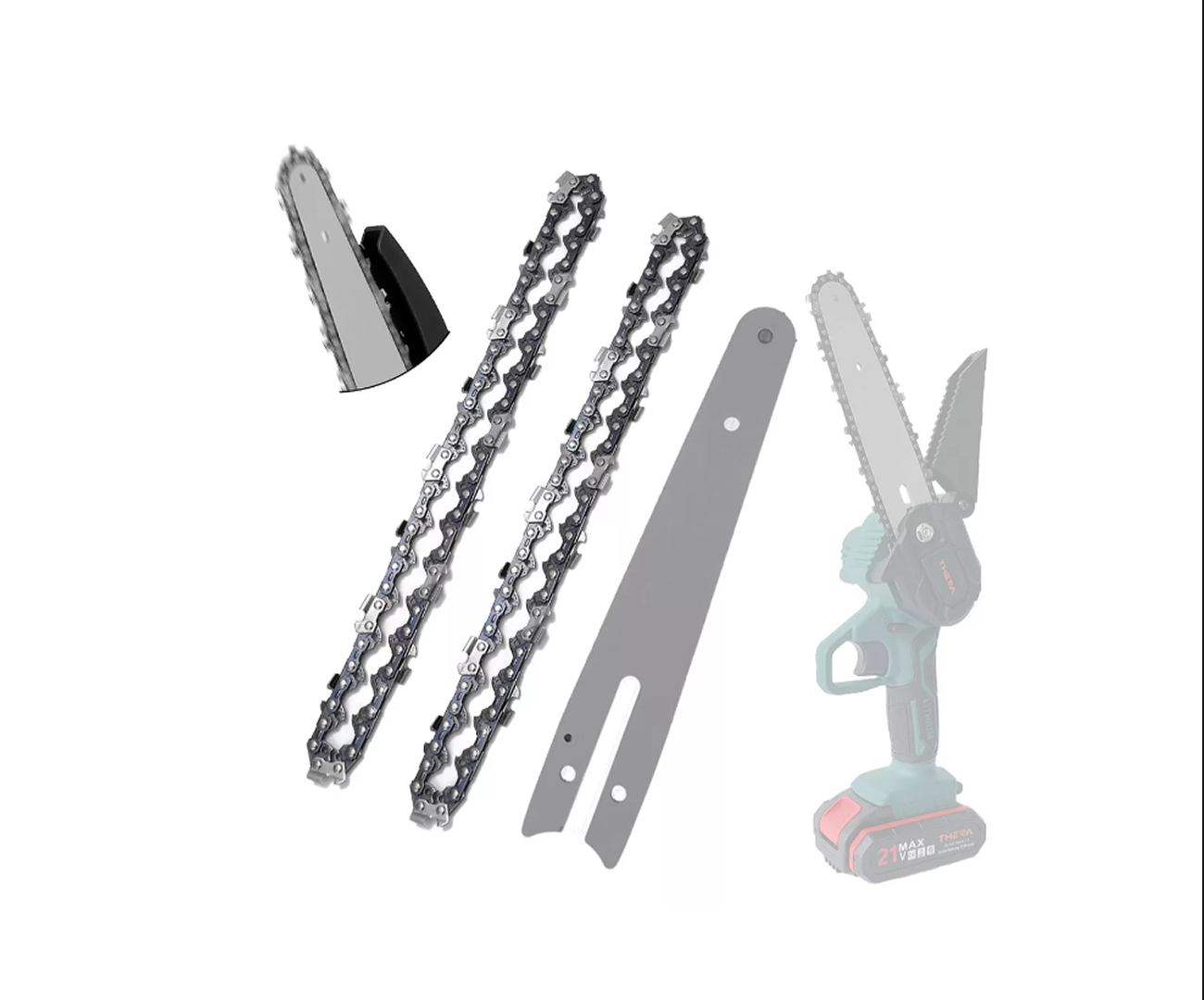 Corrente Motoserra - 8 polegadas - Machinia Agro