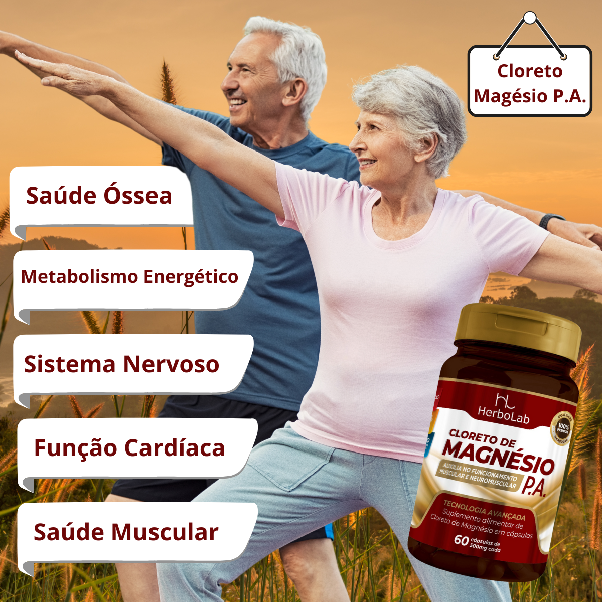 Cloreto De Magnésio P.a. 500mg Cápsulas Quando Precisa Tomar - Saúde Natural FC - Suplementos ...