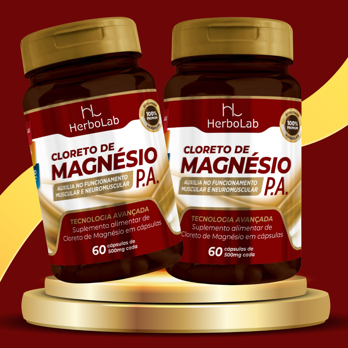 Cloreto De Magnésio P.a. 500mg Cápsulas Quando Precisa Tomar - Saúde Natural FC - Suplementos ...