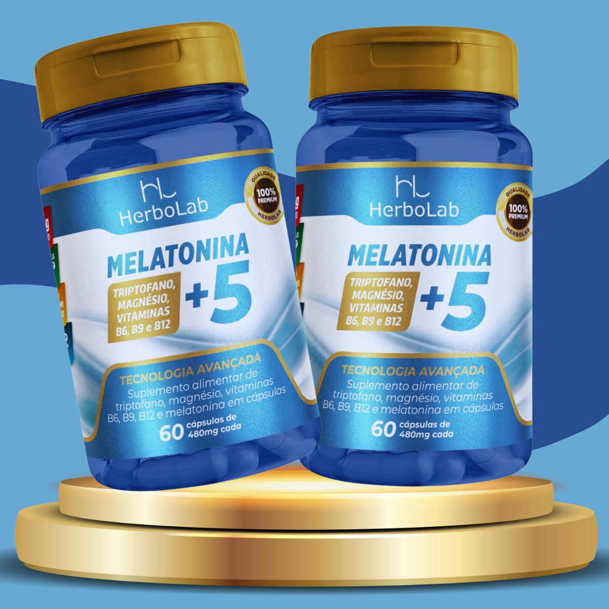 Melatonina Triptofano Magnésio Com Vitaminas Para Que Serve - Saúde ...