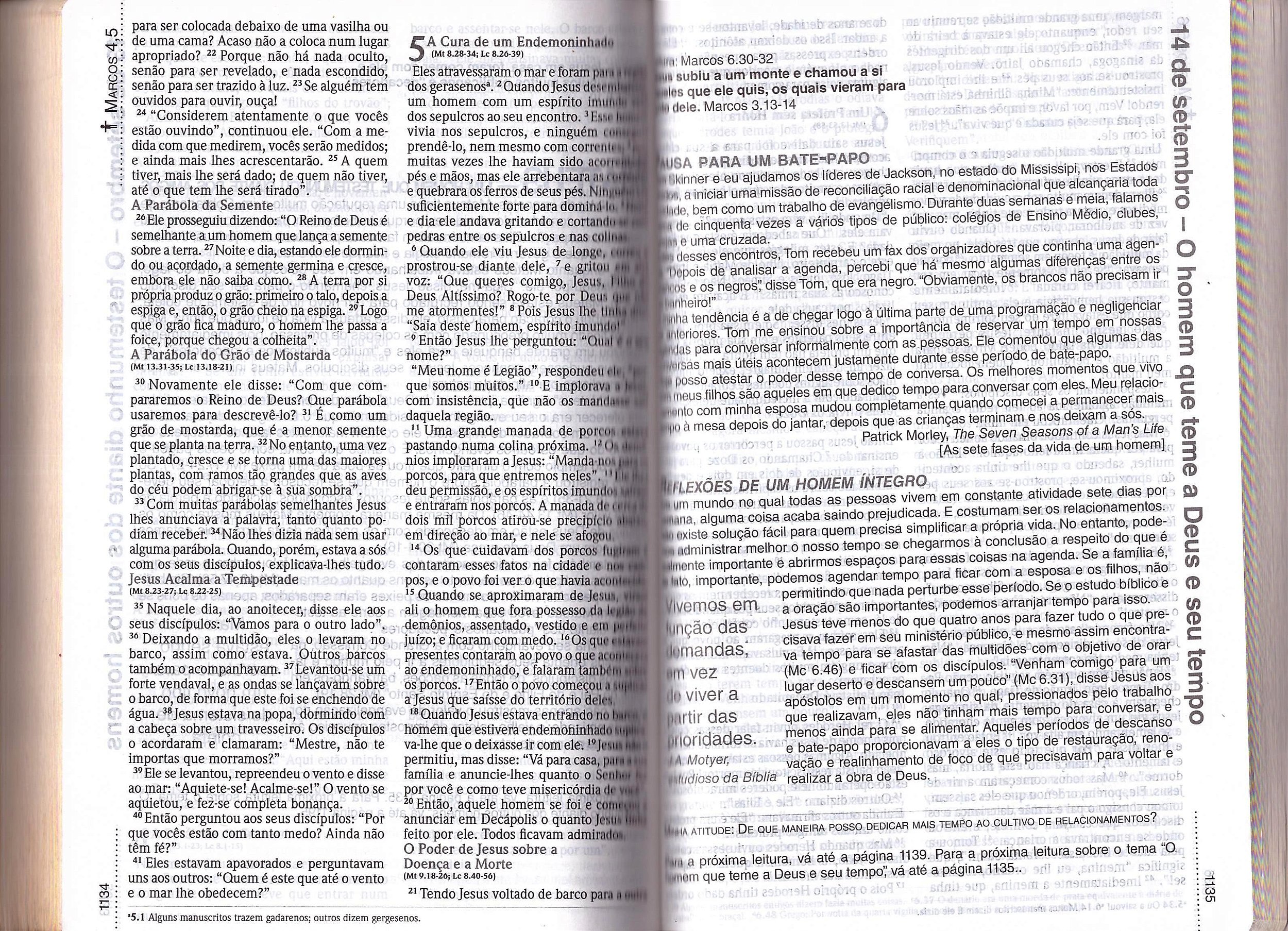 Bíblia Devocional do Homem - Preta - Leitor Gospel Livraria Cristã