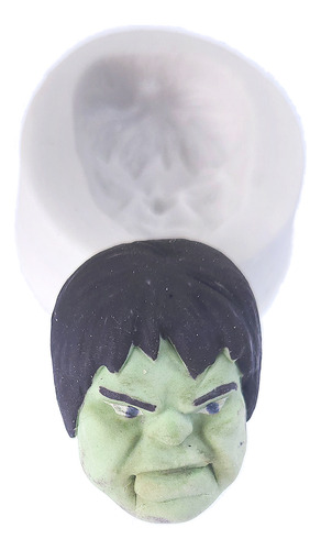 Molde De Silicone: Cabeça do Hulk - 3,5 x 2,8 cm | Palácio dos Moldes ...