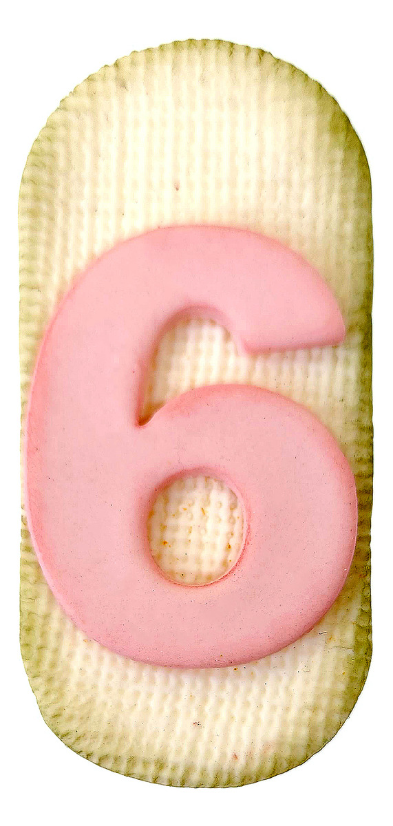 Cortador de Biscoito: Números - 4,5 x 3,5 cm | Palácio dos Moldes ...