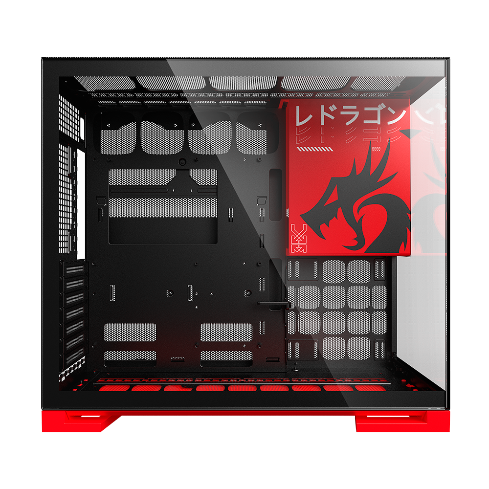 Gabinete Gamer Geometric Future Model 5 Redragon 5 Fans ARGB Preto e ...