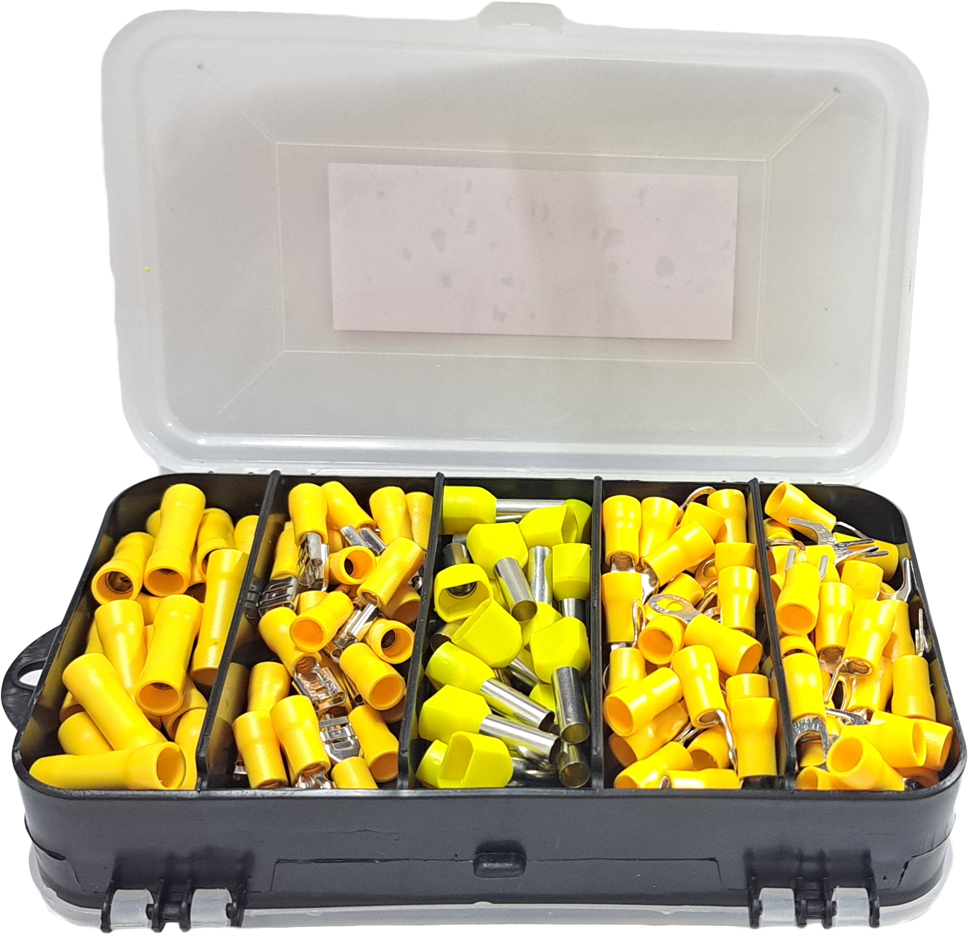 Kit Terminais Elétricos Ilhós, Olhal, Garfo, Fêmea e Luva 4 A 6mm ...