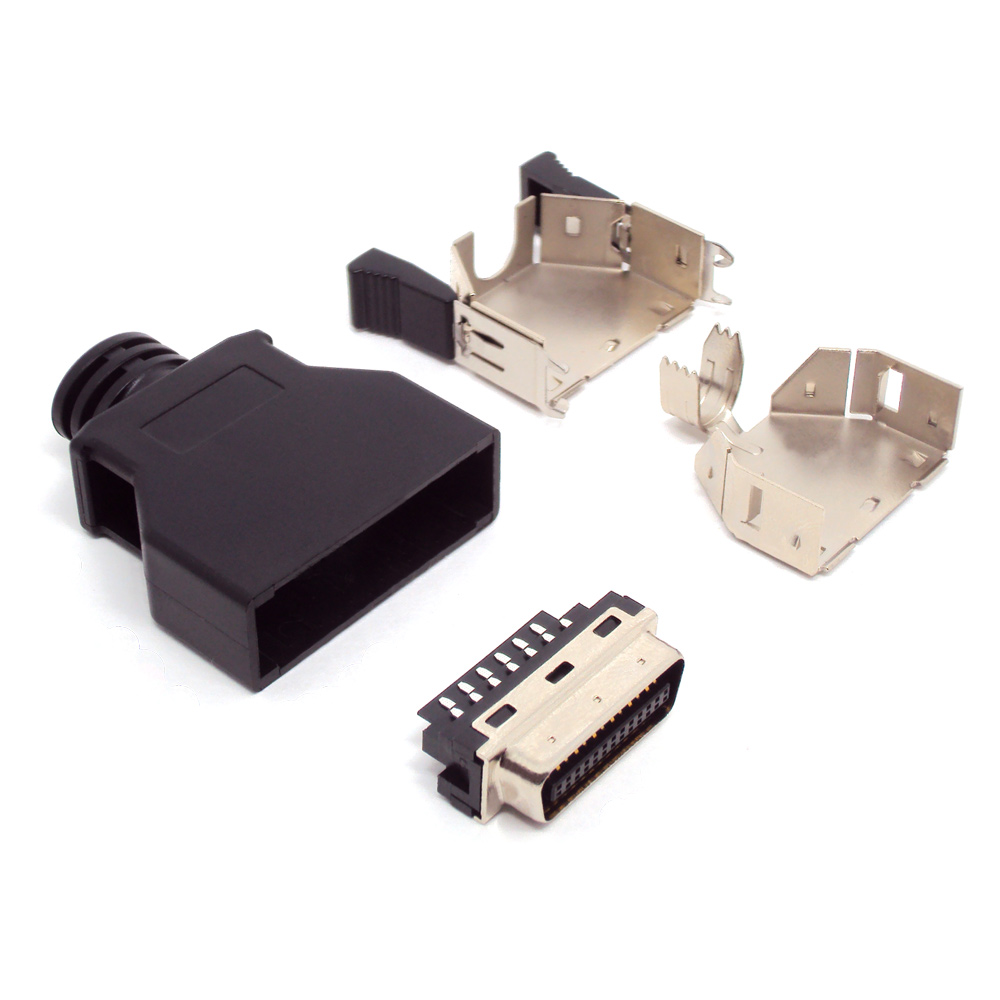 Conector para Reparo de Cabo D1 Scanner Rasther 3 - C/ Trava - JSP Tech