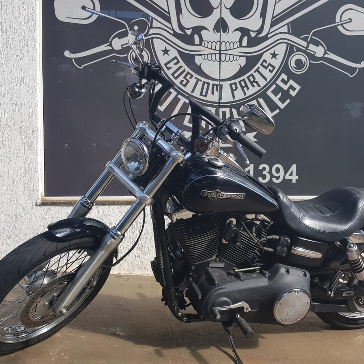 Guidão KEYSTONE (Stronger 1.1/4") para Harley-Davidson - Skull Custom Parts