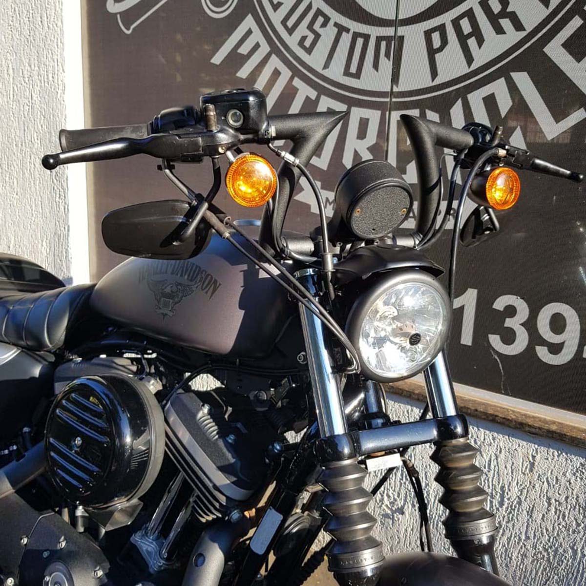 Guidão KEYSTONE (Stronger 1.1/4") para Harley-Davidson - Skull Custom Parts