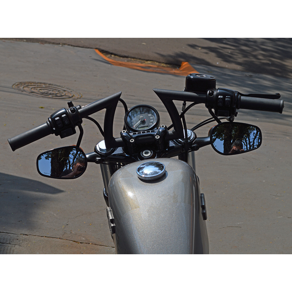 Guidão KEYSTONE para Harley-Davidson - Skull Custom Parts