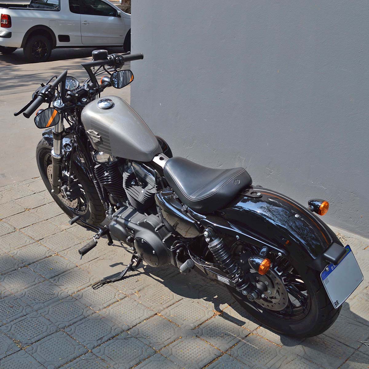 Guidão KEYSTONE para Harley-Davidson - Skull Custom Parts