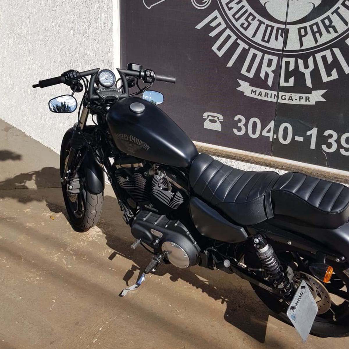 Guidão KEYSTONE para Harley-Davidson - Skull Custom Parts