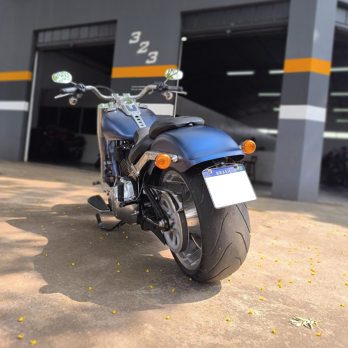 Suporte de Placa para SOFTAIL (Breakout até 2017) Harley-Davidson ...