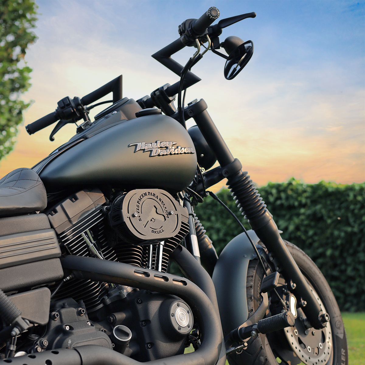 Filtro de Ar Esportivo Motor M8: 107 ou 114 (Breakout, Deluxe, Fat Bob ...