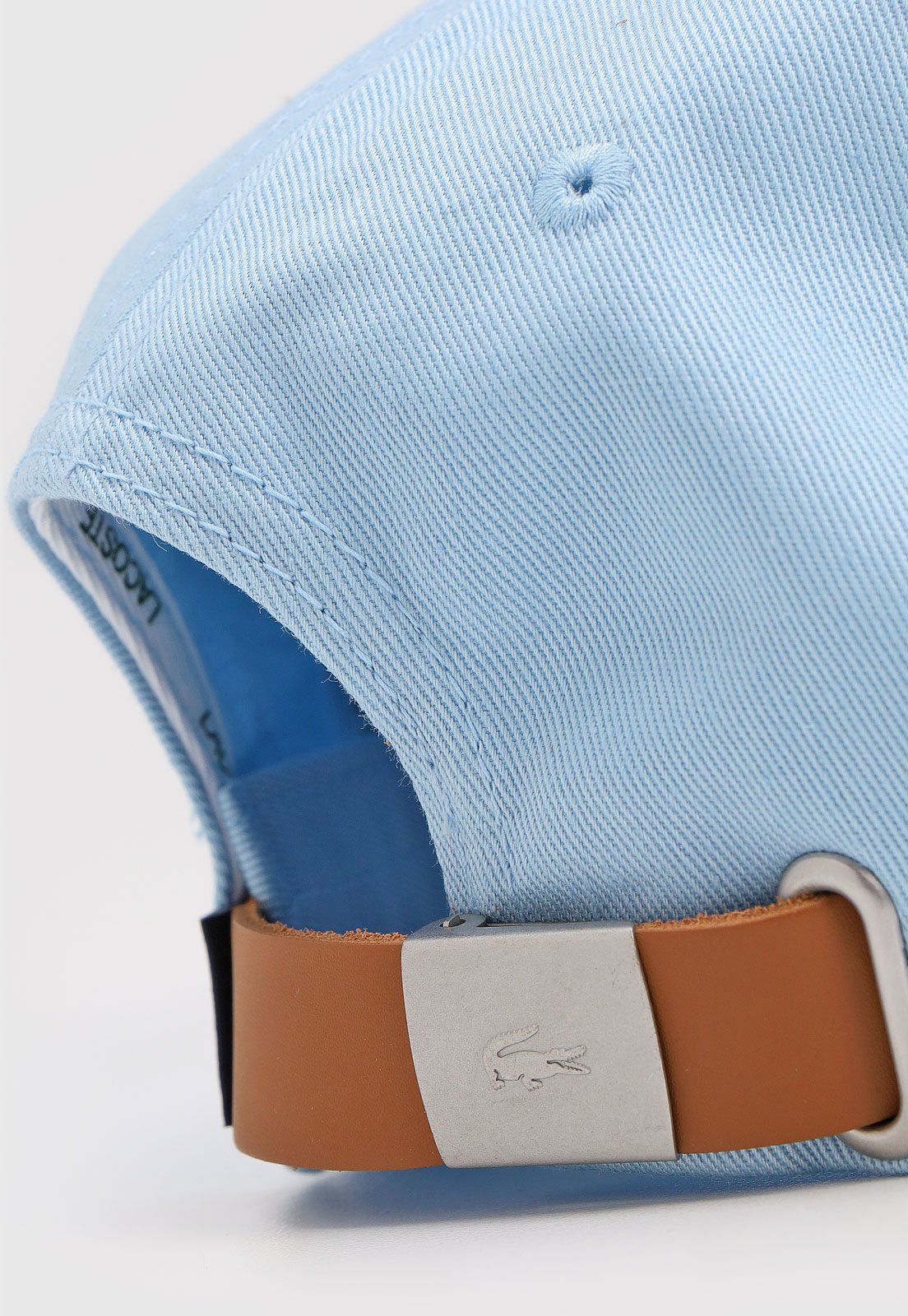 Boné Lacoste Big Croc Aba Curva Logo Frontal - Prime Gringos