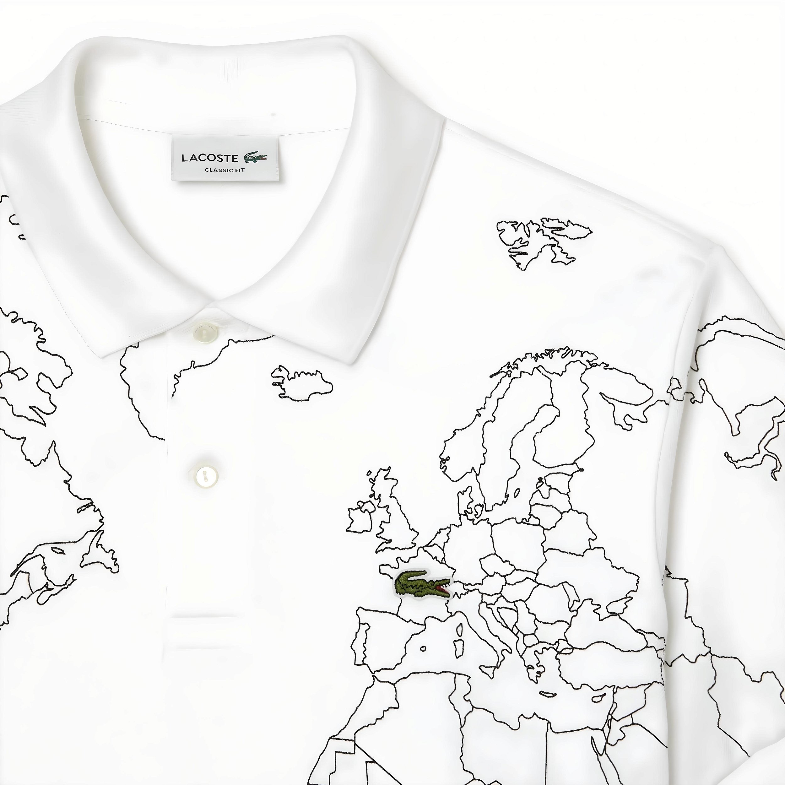 Polo Lacoste Edição Especial World Wide - Prime Gringos